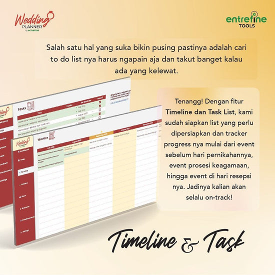 Wedding Planner Tools by Entrefine